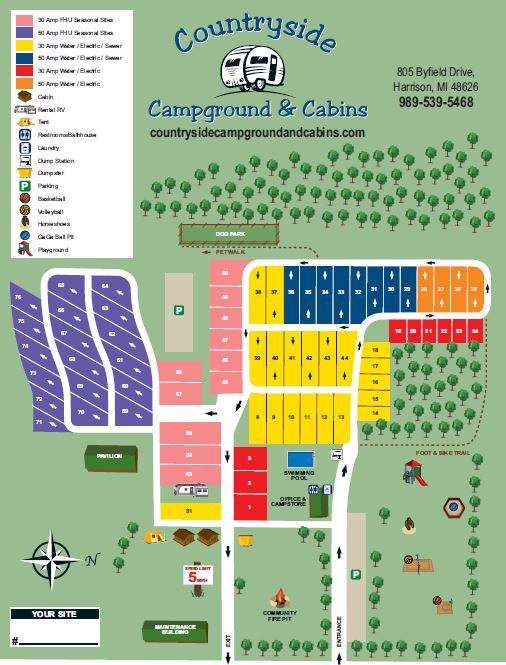 Countryside Campground & Cabins Reviews & Reservations updated 2026