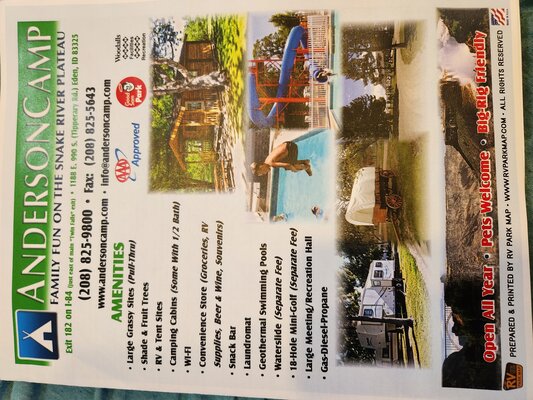 Anderson Camp RV Park Reviews & Reservations updated 2025