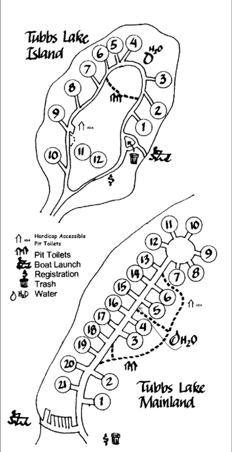 Tubbs Lake State Forest Campground updated 2026