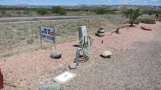 Trails End RV Park Dump Station updated 2025