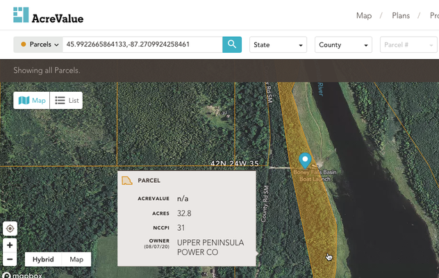 Boney Falls Basin Campground