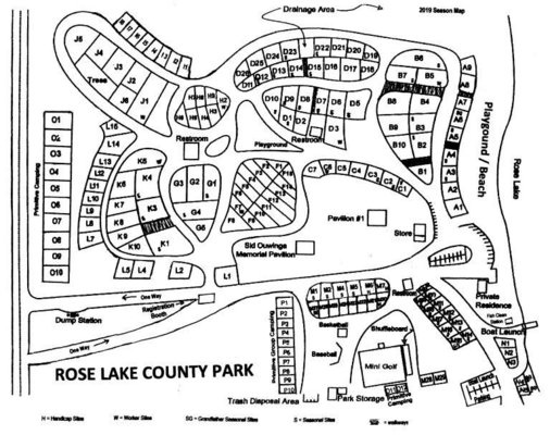 Rose Lake Park updated 2022